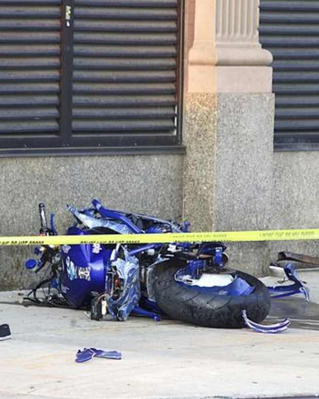 Shocking Helmet Camera Footage Shows Moment Of Impact In Fatal ...