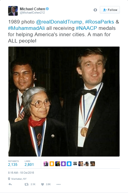 Did Trump Win A Medal From The NAACP? - Opposing Views