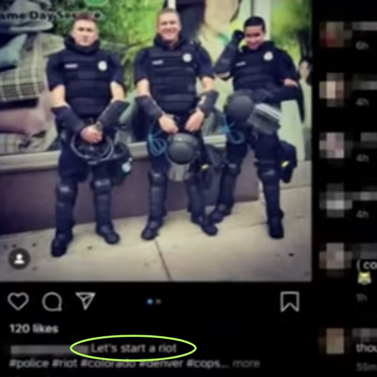 Denver Police Officer Fired After Sharing Photo With ‘controversial