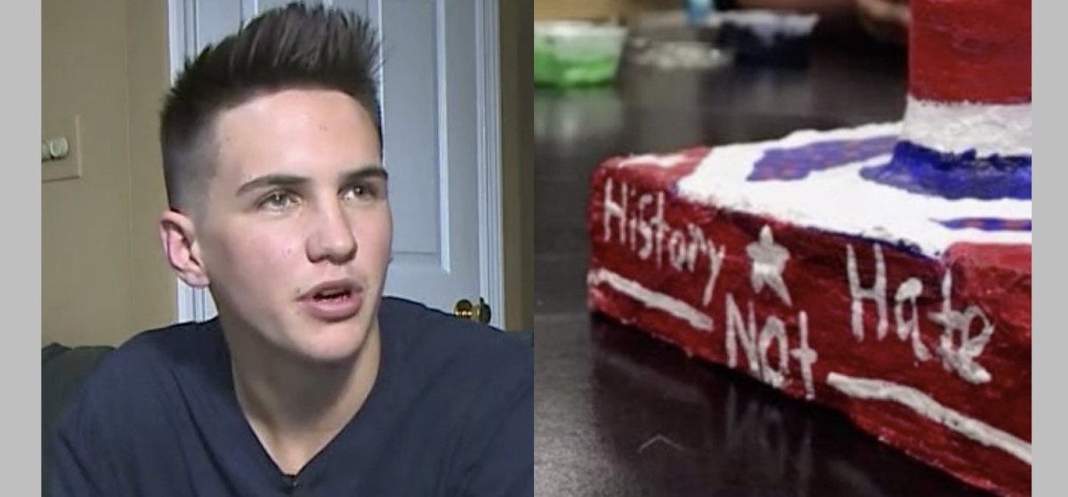 Student Refuses To Change Controversial Art Project After Teacher ...