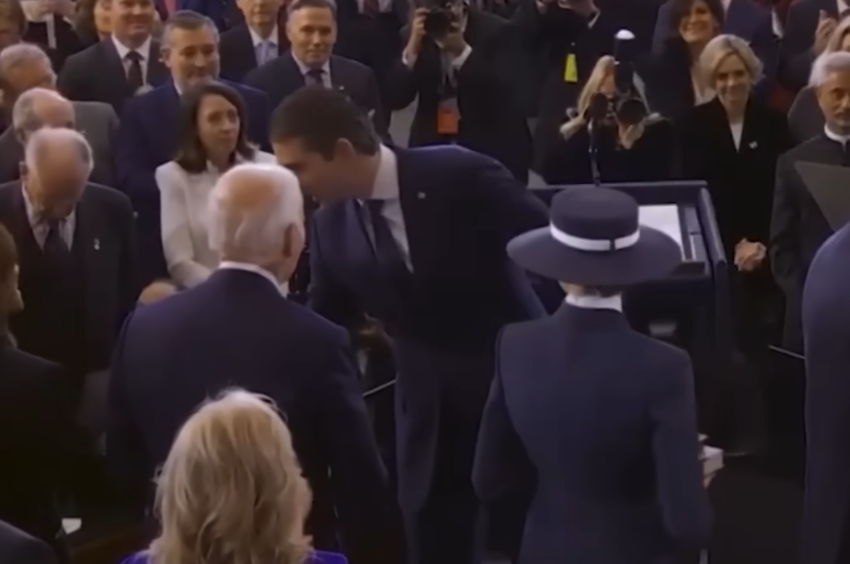 Eric Trump Reveals What Barron Trump Said To Joe Biden During The ...